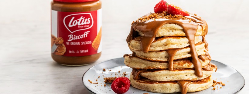 Biscoff American Pancakes | Lotus Biscoff
