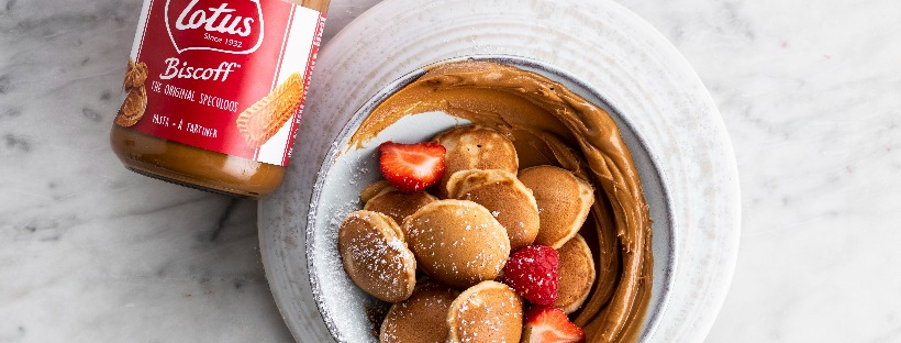 Biscoff Mini Pancakes | Lotus Biscoff