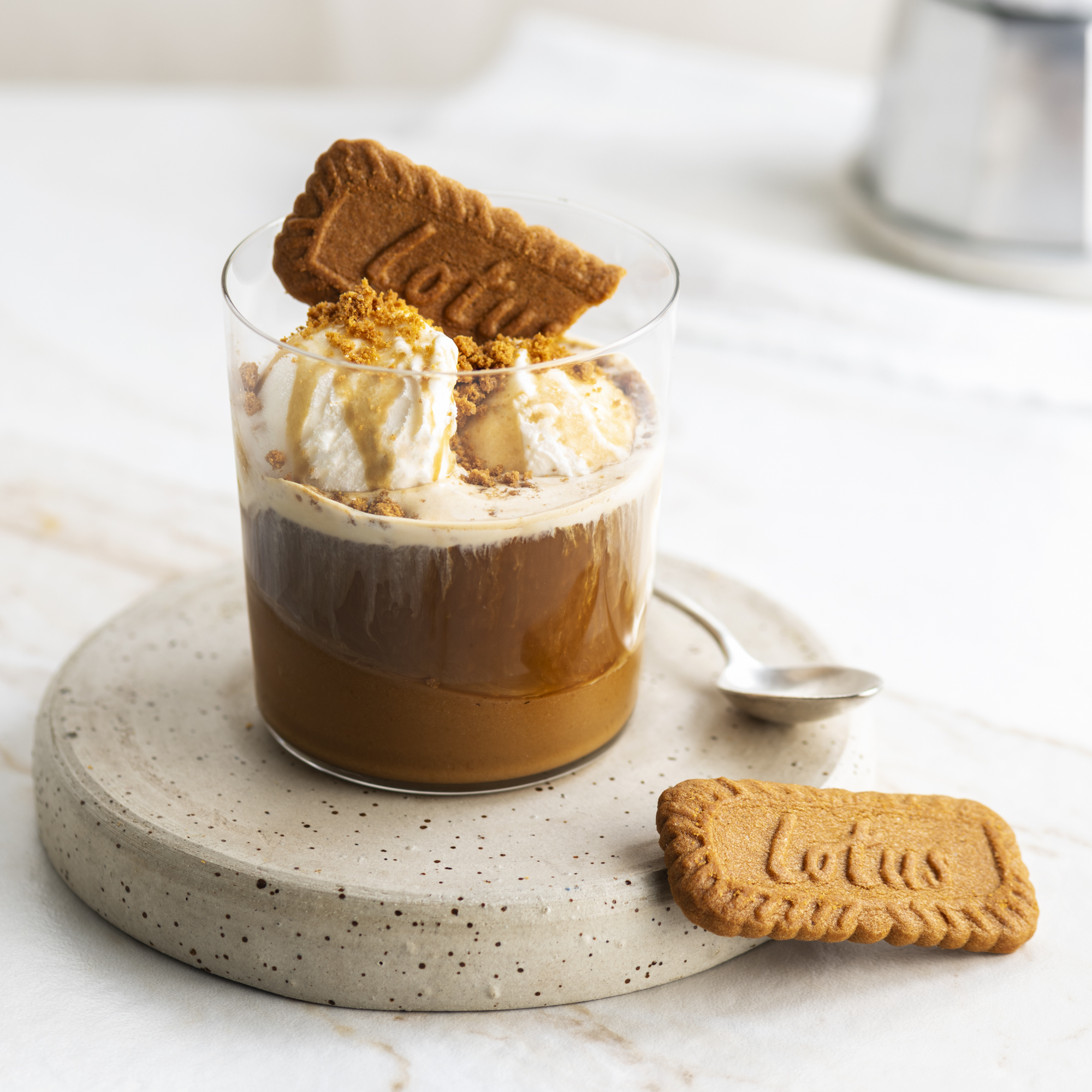 Biscoff affogato | Lotus Biscoff
