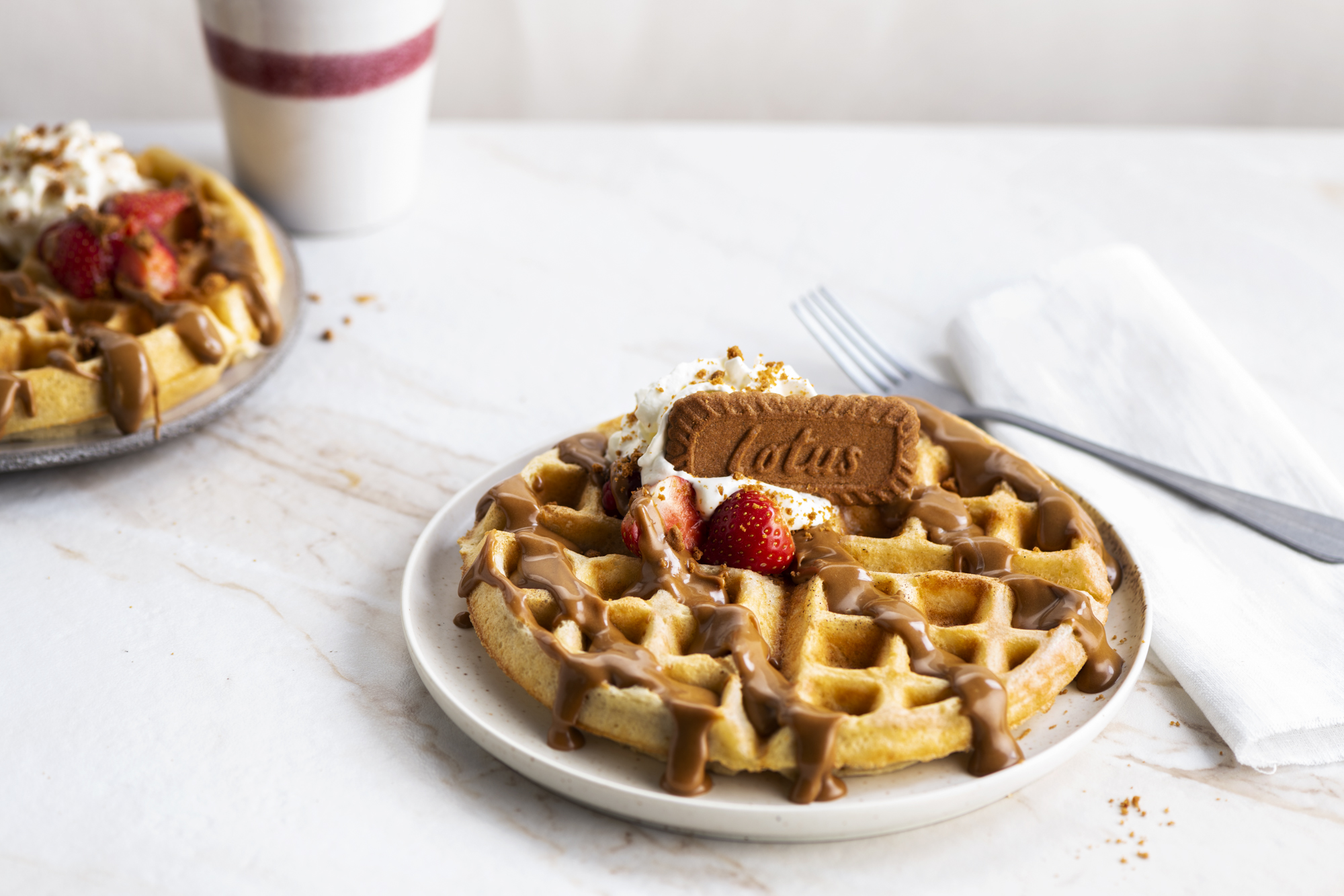 Biscoff Waffles | Lotus Biscoff