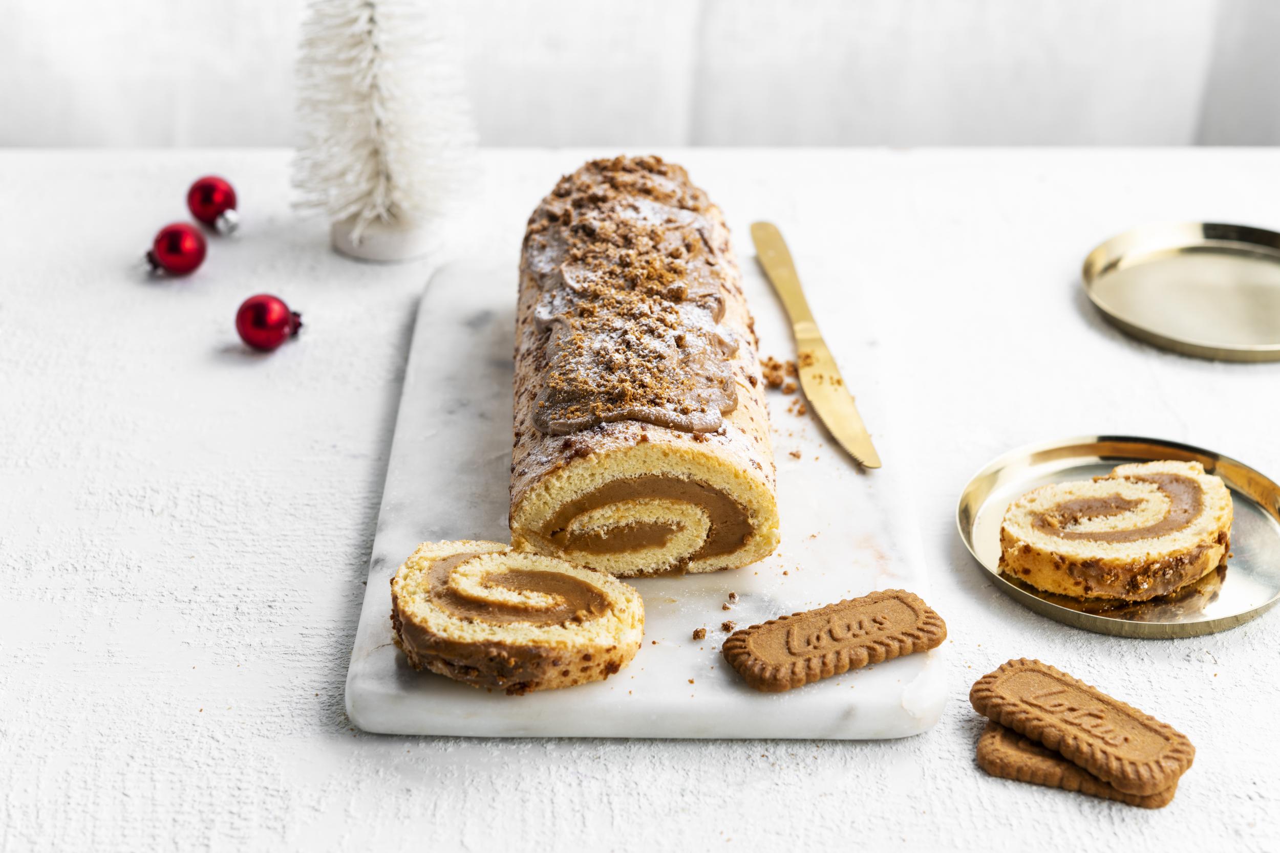 Swiss roll with Biscoff | Lotus Biscoff