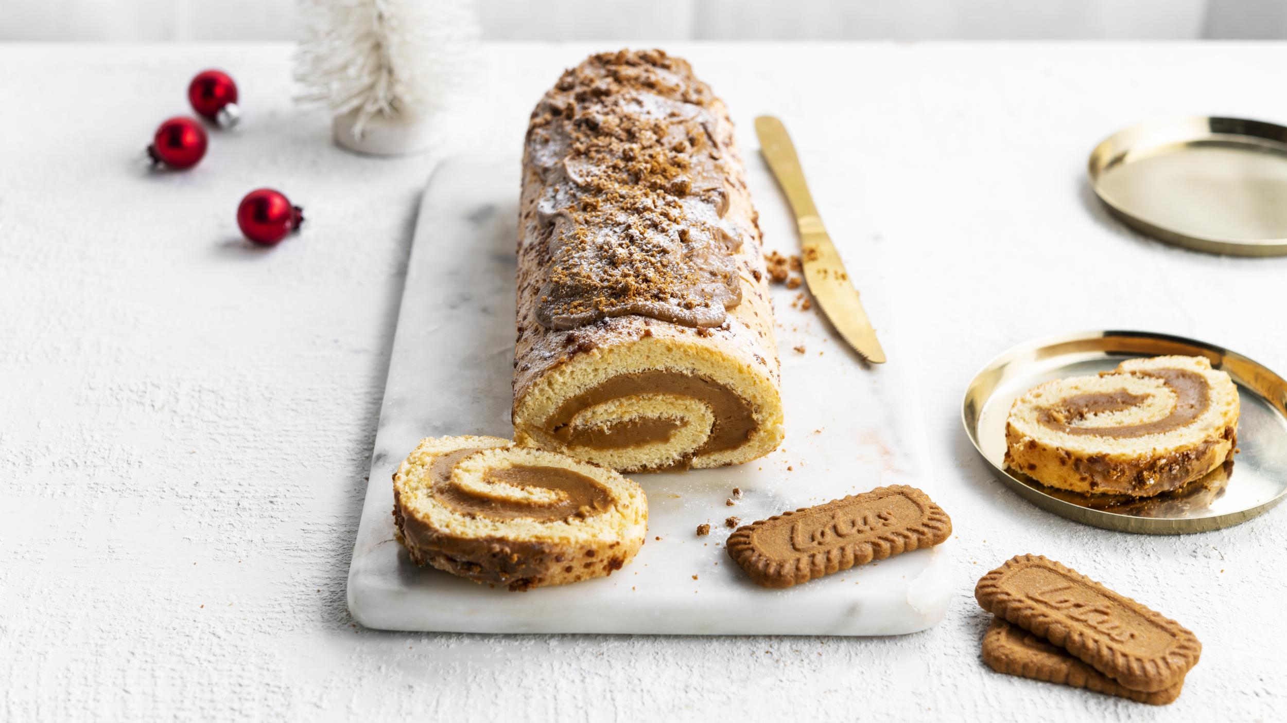 Swiss roll with Biscoff | Lotus Biscoff