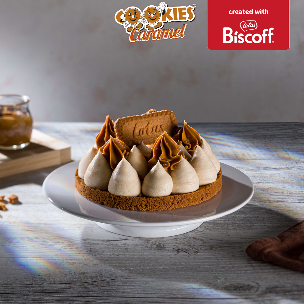 TORTA CARAMELLATA CON LE PUNTE Lotus Biscoff | Lotus Biscoff