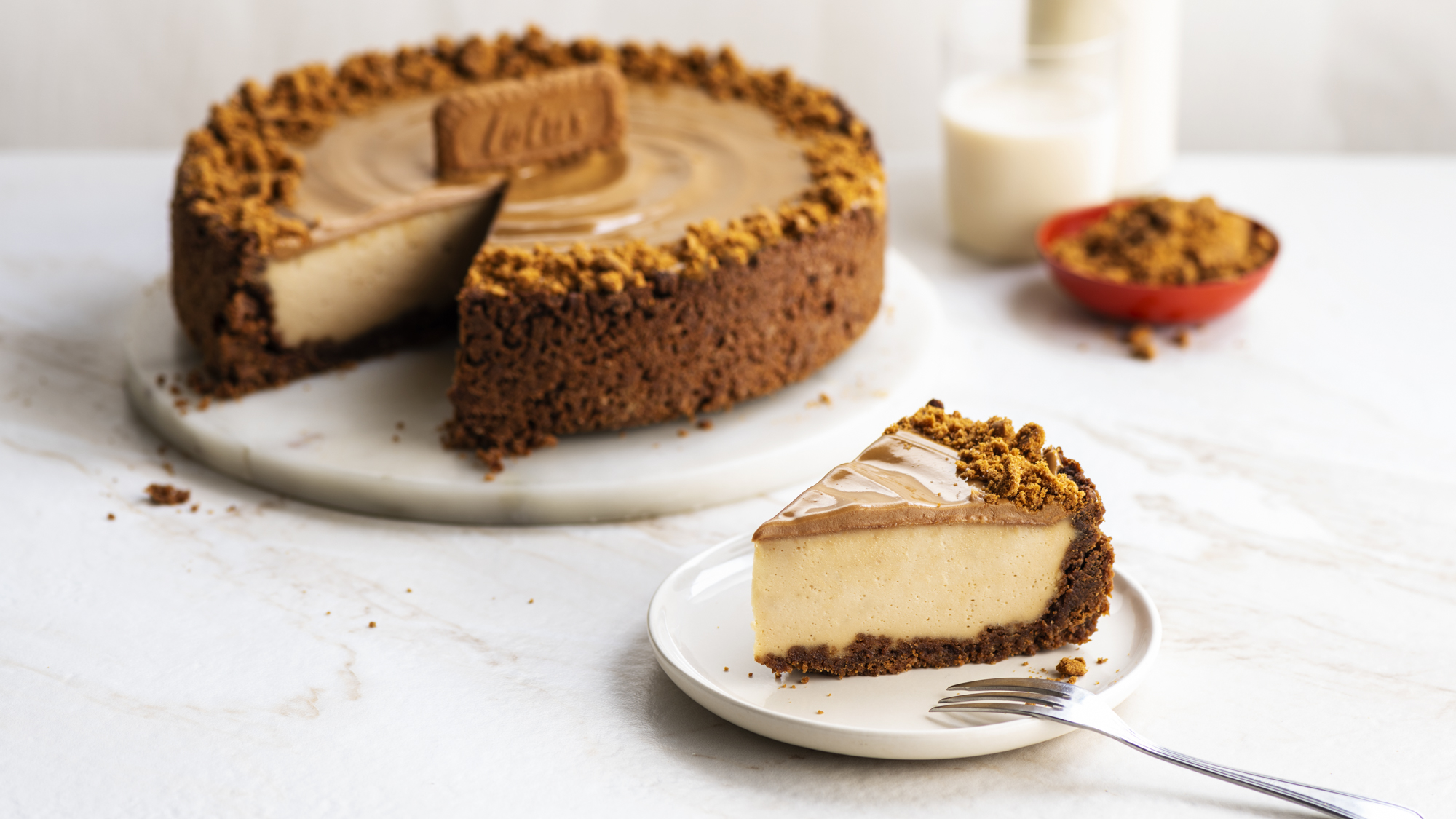 Baked Biscoff Cheesecake | Lotus Biscoff