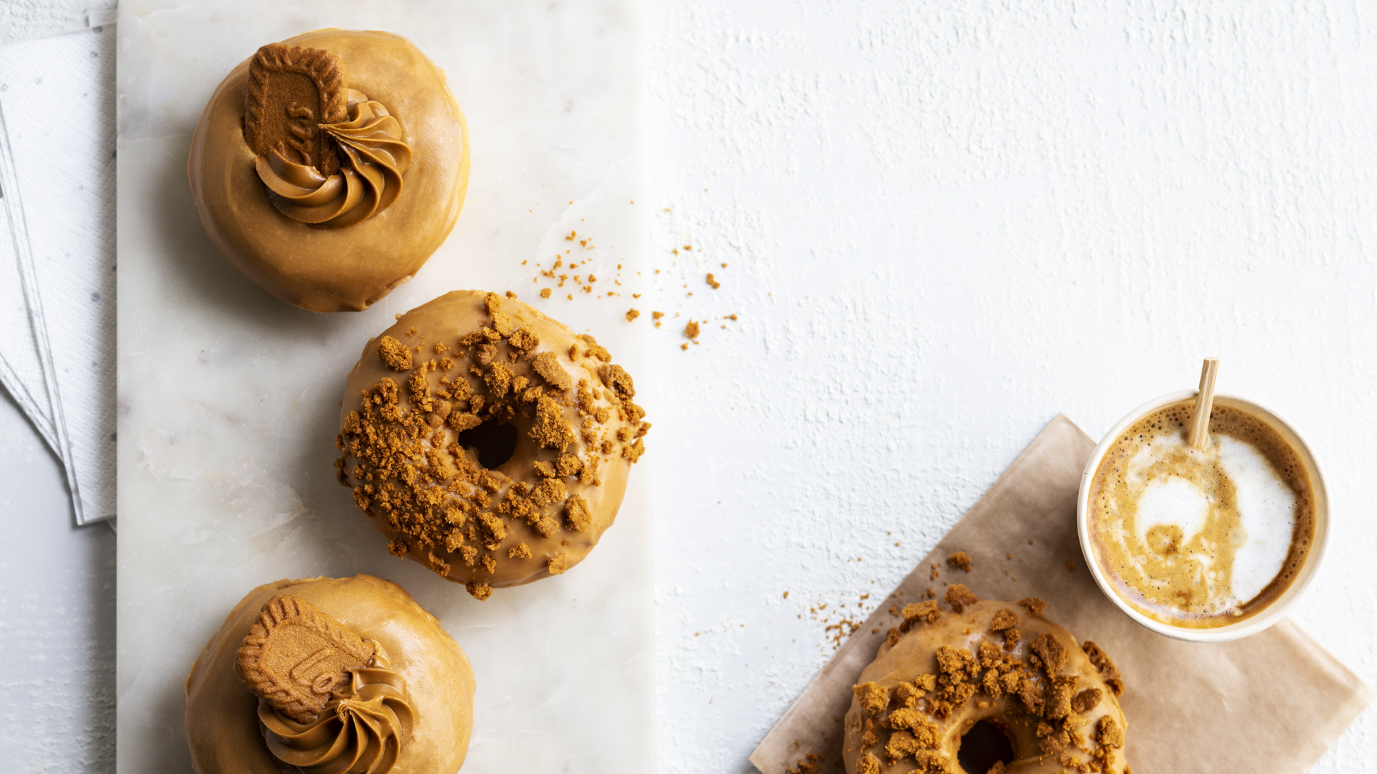 Filled Biscoff Donuts | Lotus Biscoff