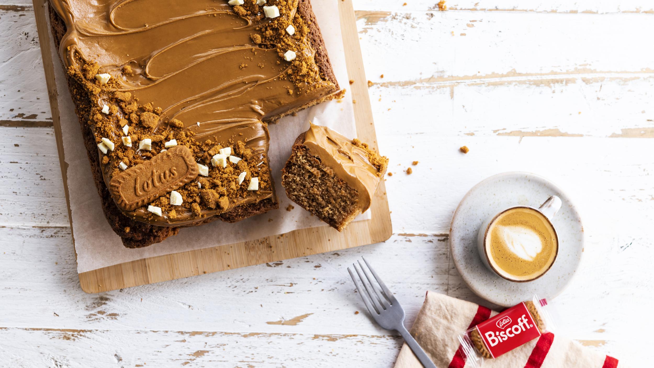 Biscoff® Blechkuchen | Lotus Biscoff