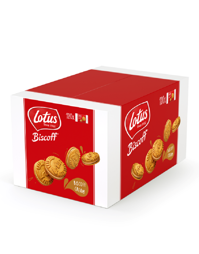 Biscoff Sandwich Cookies 120x1 | Lotus Biscoff
