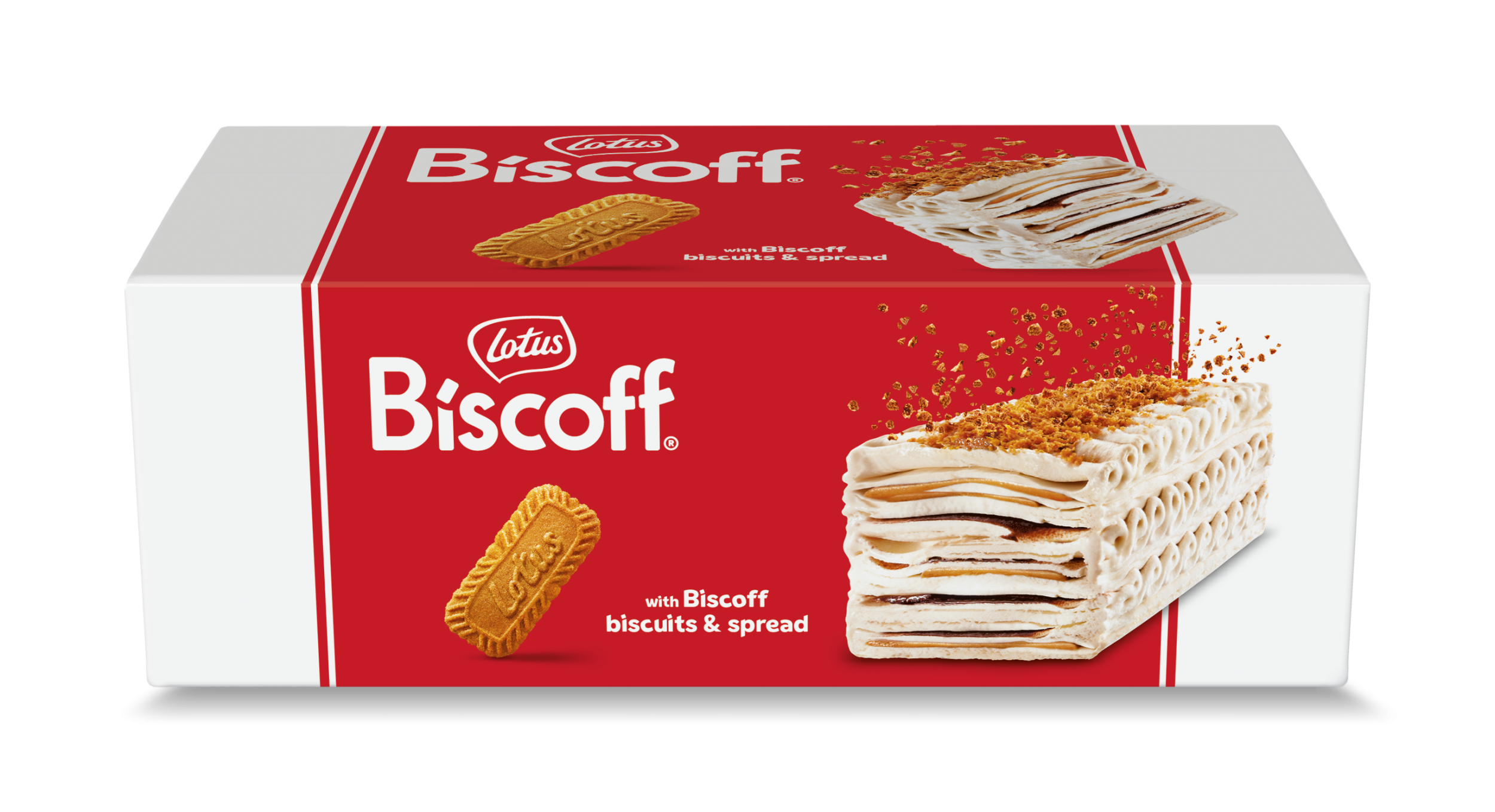 Biscoff Ice Cream Cake 650ml | Lotus Biscoff