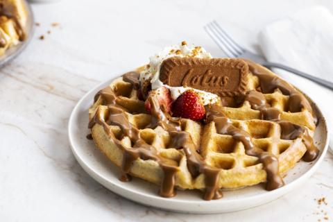 Biscoff® Blechkuchen | Lotus Biscoff